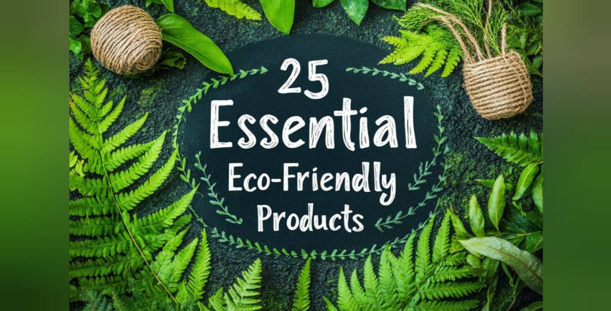Sustainable Living Essentials: 25 Essential Eco-Friendly Products You ...