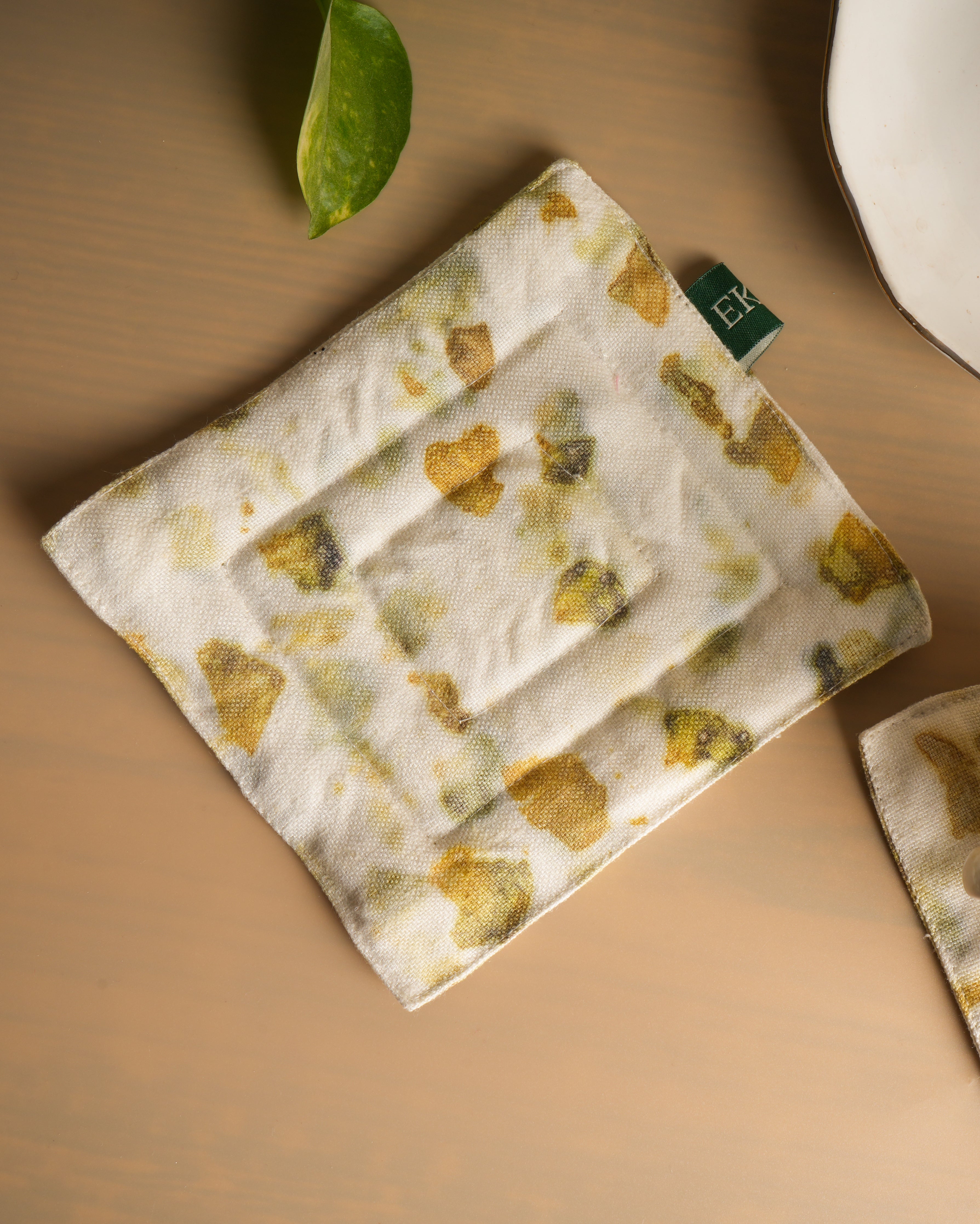 Upcycled Hemp Coasters (Set of 2) - Buy on Upcycleluxe